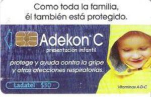 Phonecard: Adekon - Presentacion Infantil (Telmex - Ladatel, Mexico(05 ...