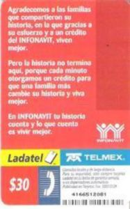 Tarjeta Telefónica: Infonavit - Todas Las Historias (Telmex - Ladatel ...