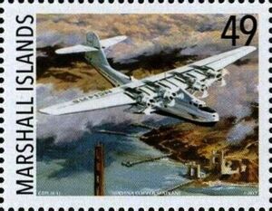 Stamp: China Clipper (Marshall Islands(China Clipper) Mi:MH 3807,Sn:MH ...