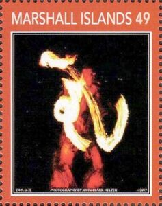 Stamp: Fire Dancers (Marshall Islands(Fire Dancers) Mi:MH 3907,Sn:MH ...