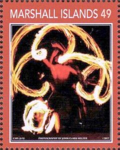 Stamp: Fire Dancers (Marshall Islands(Fire Dancers) Mi:MH 3909,Sn:MH ...