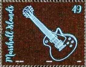 Stamp: Jazz and blues instruments (Marshall Islands(Jazz and blues ...
