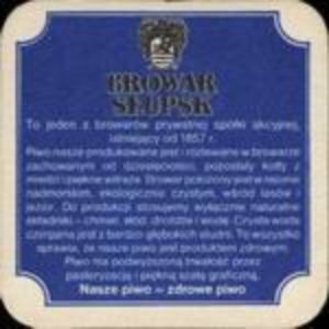 Beer Coaster: Browar Słupsk (Browar Słupsk, Poland) Col:PL-000305