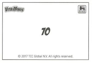 ของเล่นมื้ออาหาร: Sticker 70 (การ์ดฝาครอบ, เบลเยี่ยม(VitaMinis) Col:DEL ...