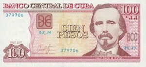 Banknote: 100 Pesos (Cuba(2004-2023 Issue) Wor:P-129i