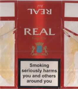 Cigarette Pack: Real red (United States of America) Col:US-CT-0264