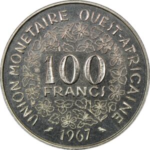 Moneda: 100 CFA Francs (Essai) (Estados del África Occidental(1959~2006 ...