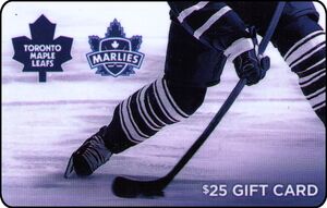 Gift Card: Toronto Marlies (Toronto Marlies, Canada(TorontoMarlies) Col ...