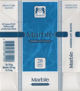 Cigarette Pack: Marble (SwitzerlandCol:CH-CT-0064
