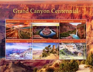 Stamp: Grand Canyon National Park (Marshall Islands(Grand Canyon ...