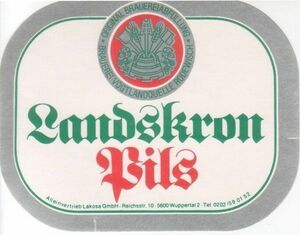 Drink Label: Landskron Pils (Brauerei Vogtlandquelle, Germany ...