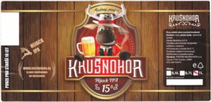 Drink Label: Hijack IPA 15 (Rodinný pivovar Krušnohor Kraslice, Czech ...
