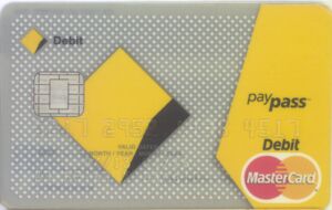 Bank Card: MasterCard Debit Pay Pass (Commonwealth Bank, AustraliaCol ...
