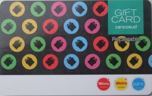 Gift Card: Gifts (Wong-Metro-paris, Peru(Christmas) Col:PE-WMp-003