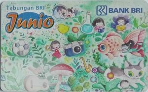 Bank Card: Tabungan Junio (BRI (Indonesia), IndonesiaCol:ID-GM-0099.02