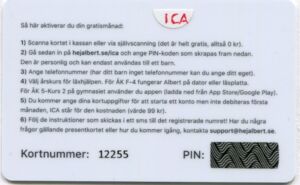 Gift Card: Albert (ICA, Sweden(Ica) Col:SE-ICA-004