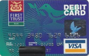 Bank Card: First Trust Bank (First Trust Bank, United Kingdom of Great ...