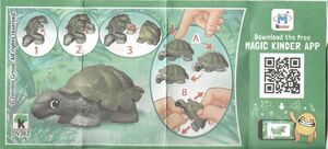 Meal Toy: Turtle (Kinder Surprise, Europe(Kinder - Natoons - Armored ...
