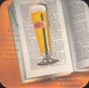 Beer Coaster: Villacher (Vereinigte Karntner, AustriaCol:AT-000348