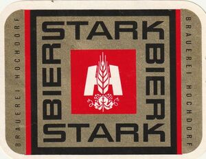 Drink Label: Hochdorfer Starkbier (Brauerei Hochdorf, SwitzerlandCol:CH ...