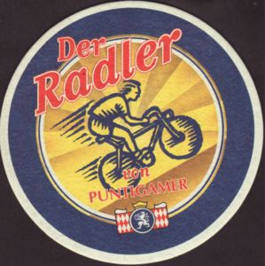 Bierdeckel: Der Radler von Puntigamer (Puntigamer, Österreich) Col:AT ...