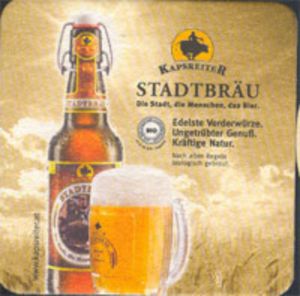Beer Coaster: Kapsreiter Stadtbräu (Kapsreiter, Austria) Col:AT-000754