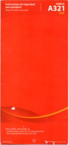 Safety Card: Airbus A321 Shk (Avianca, ColombiaCol:AVA-CO-0016