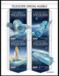 Stamp: Hubble Space Telescope (Togo(Hubble Space Telescope) Mi:TG 10336 ...