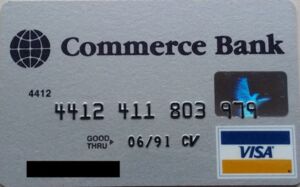 Bank Card: Commerce Bank (Commerce Bank of Kansas City, United States ...