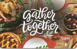 Gift Card: Gather Together (Kroger - Ralphs, United States of America ...