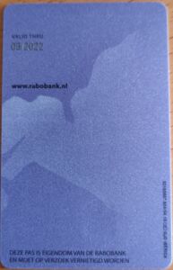 Bank Card: Rabo OnlineKey (Rabobank, Netherlands) Col:NL-GM-0029