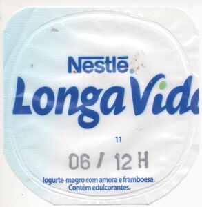 Food Label: Longa Vida (Nestlé Portugal,S.A., PortugalCol:PT-YOG-00001