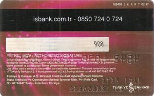 Bank Card: Maximum (Türkiye İş Bankası, Turkey) Col:TR-VI-0420