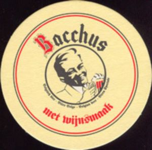 Beer Coaster: Bacchus (Brouwerij Van Honsebrouck, BelgiumCol:BE-000075