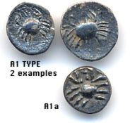 Coin: 1 Pe (Crab) (Cambodia(1750~1875 - Circulation - Tical/Franc) Col ...