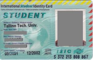 Functional Card: International Student Identity Card - Tallinn Tech ...