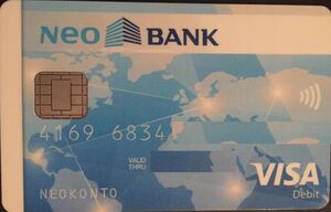 Bank Card: Neo Bank (Neo Bank, PolandCol:PL-VI-0276.02