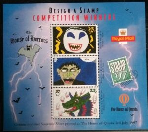 Stamp: Design a stamp Competition Winner. House of Horror (United ...