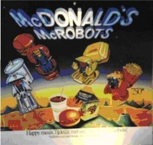 Meal Toy: Grote friet (Fast Food Toys, Netherlands(McRobots I) Col:NL ...