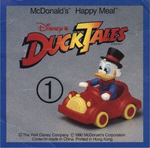 Meal Toy: Dagobert Duck (Fast Food Toys, Netherlands(DuckTales) Col:NL ...