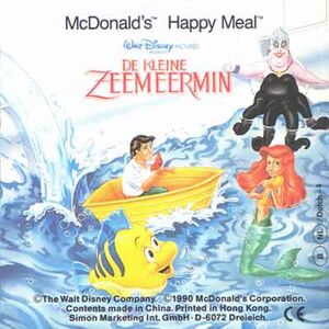 Meal Toy: Botje (Fast Food Toys, Netherlands(De Kleine Zeemeermin) Col ...