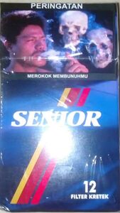 Cigarette Pack: Senior Biru (IndonesiaCol:ID-CT-0011
