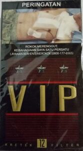 Cigarette Pack: VIP Kretek (IndonesiaCol:ID-CT-0017