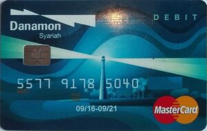 Tarjeta de Banco: Danamon ( Light House) (Bank Danamon, IndonesiaCol:ID ...