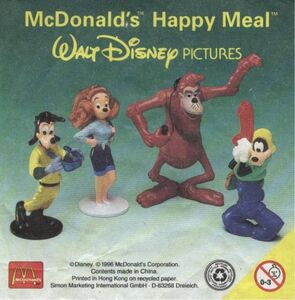 Meal Toy: Roxanne (Fast Food Toys, Netherlands) (A Goofy Movie) Col:NL ...