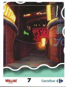 Meal Toy: Sticker 7 (Stickers, Belgium(Walibi - The battle game) Col ...