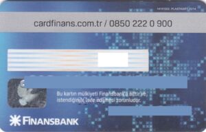 Bank Card: CardFinans (Finansbank, Türkiye (Turkey)Col:TR-VI-0433