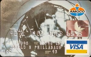 Bank Card: Amoco (Associates National Bank, United States of AmericaCol ...