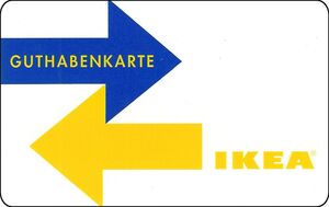 Gift Card: Refund (Ikea, Austria(Ikea) Col:AT-IKEA-026-07