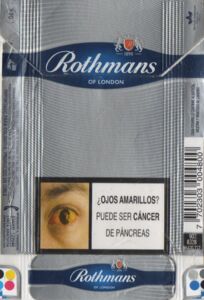 Cigarette Pack: Rothmans (Colombia) Col:CO-CT-0060